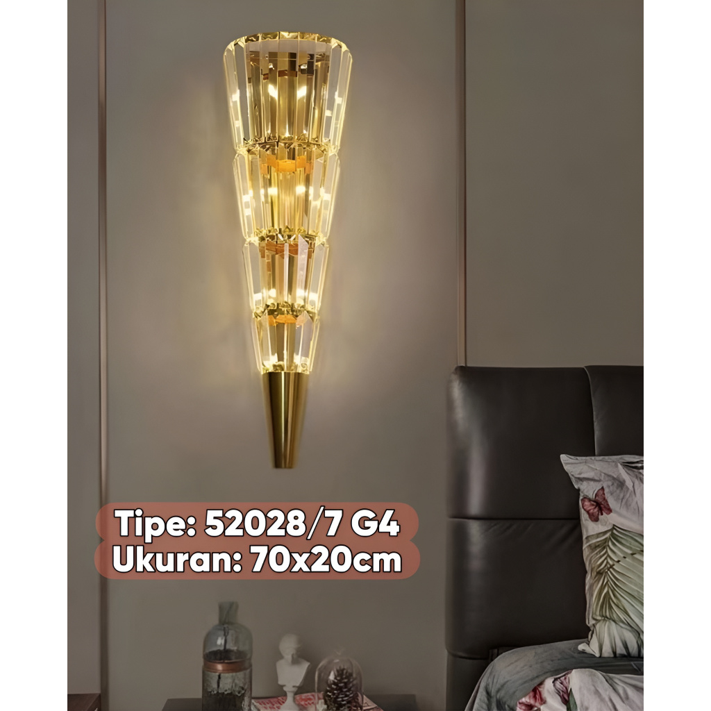 Jual Lampu Dinding Kristal Mewah LED Lampu Hias Dinding Modern ...