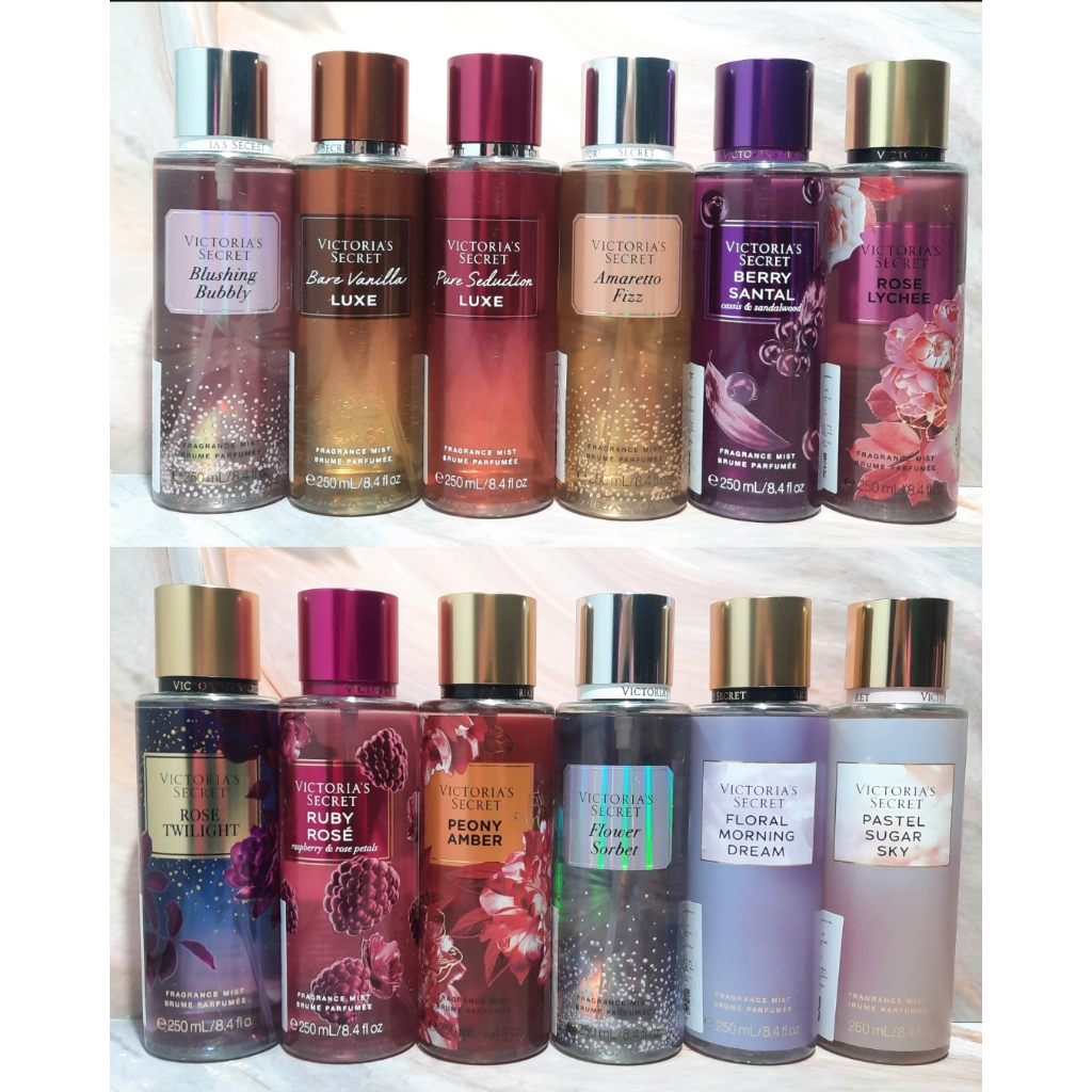 Jual Victoria's Secret - VS : Body Mist 250ml Bare Vanilla Luxe / Pure ...
