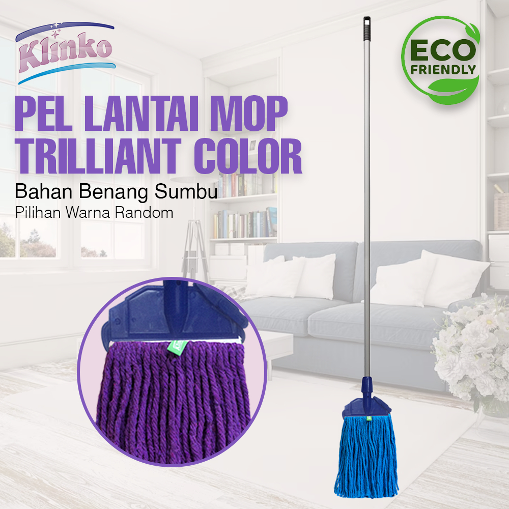 Jual Ikoca Alat Pel Lantai warna Mop Jepit Triliant color pel benang ...