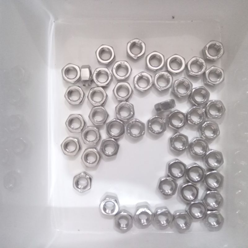 Jual SUS304 Mur M5 Stainless Steel | Shopee Indonesia
