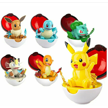 Jual MAINAN POKEMON POKEBALL POKEMON FIGURE DEFORMATION POKEMON ACTION FIGURE POKE BALL ORIGINAL ...