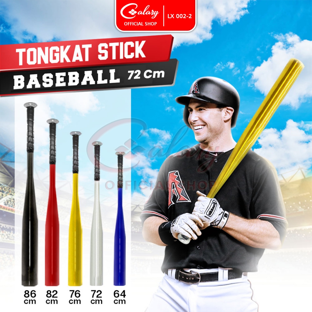 Jual 𝐂𝐀𝐋𝐀𝐑𝐘 Stick Bat Tongkat Baseball Pemukul Kasti Aluminium 72cm 28 ...