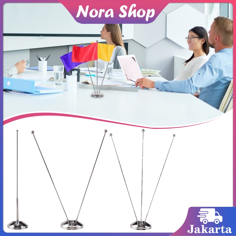 Jual Tiang Bendera Kecil Stand Tiang Bendera Meja V Shape Standing ...