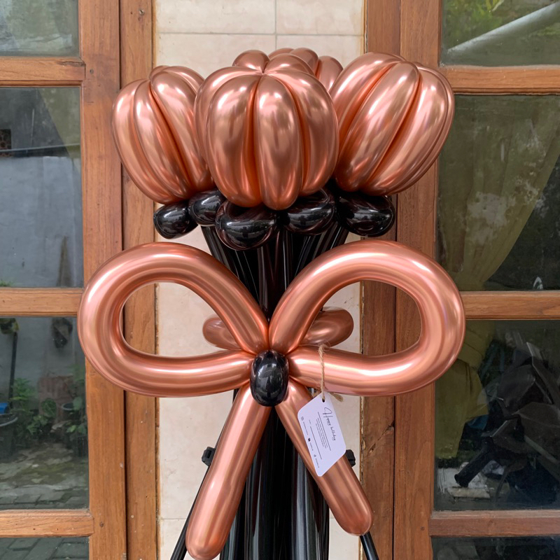 Jual BUKET BUNGA BALON TULIP tangkai panjang / buket balon malang ...