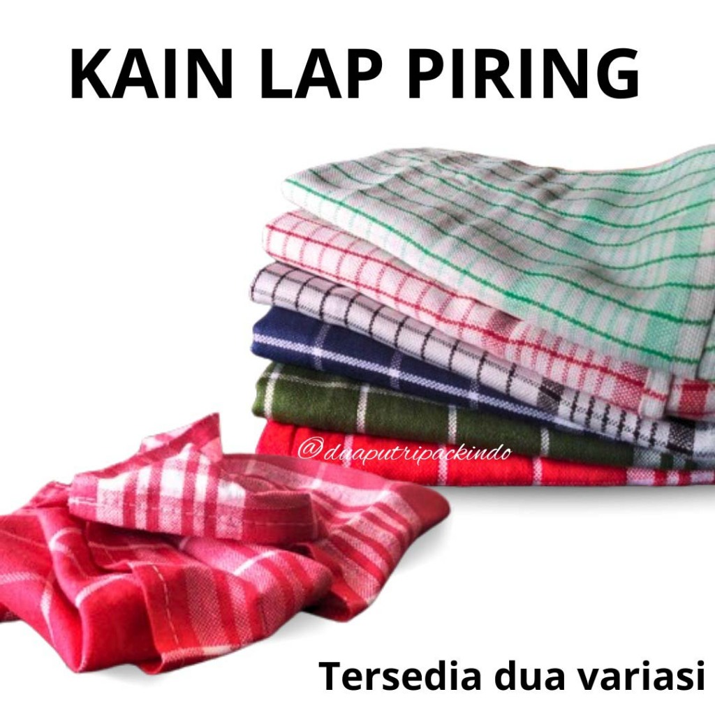 Jual Kain Lap Piring / Serbet Piring Cotton | Shopee Indonesia