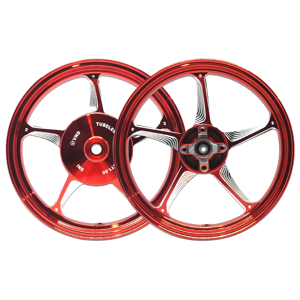 Jual VND Velg Racing AK 55 V2 140x14 & 160x14 - Mio M3/ Mio Z/ Fino 125 ...
