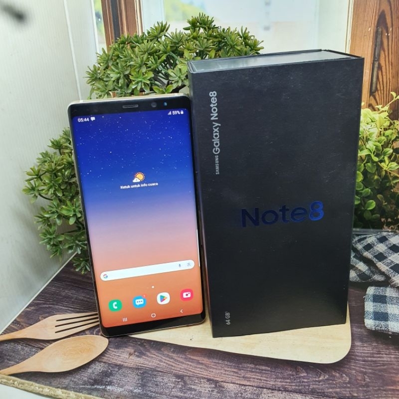 Jual SAMSUNG GALAXY NOTE 8 RAM 6/64GB RESMI SEIN DUAL SIM CARD | Shopee ...