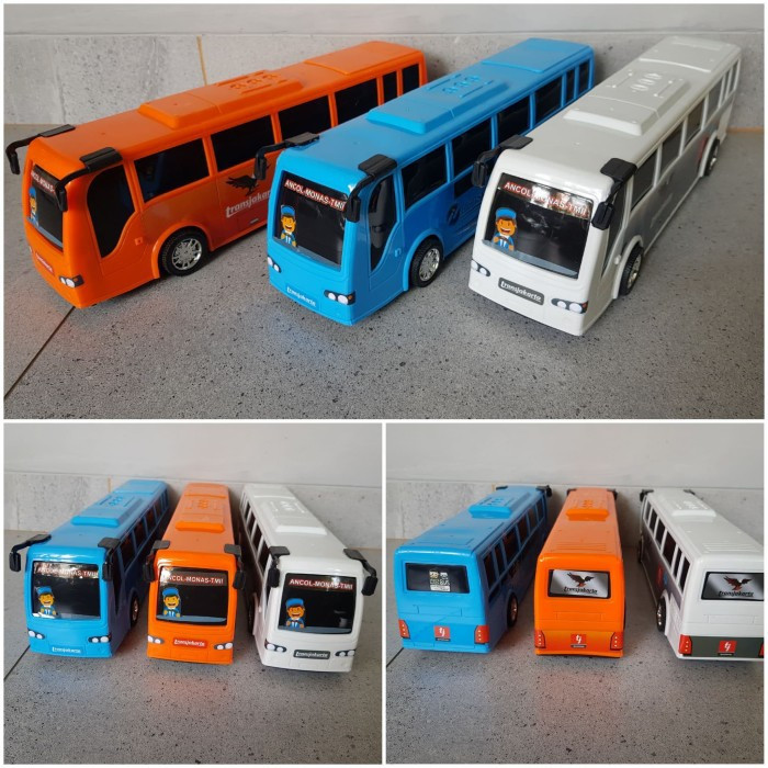 Jual Mainan Mobil Bus Transjakarta Busway / Mainan Mobil Bis - RKC02041 ...