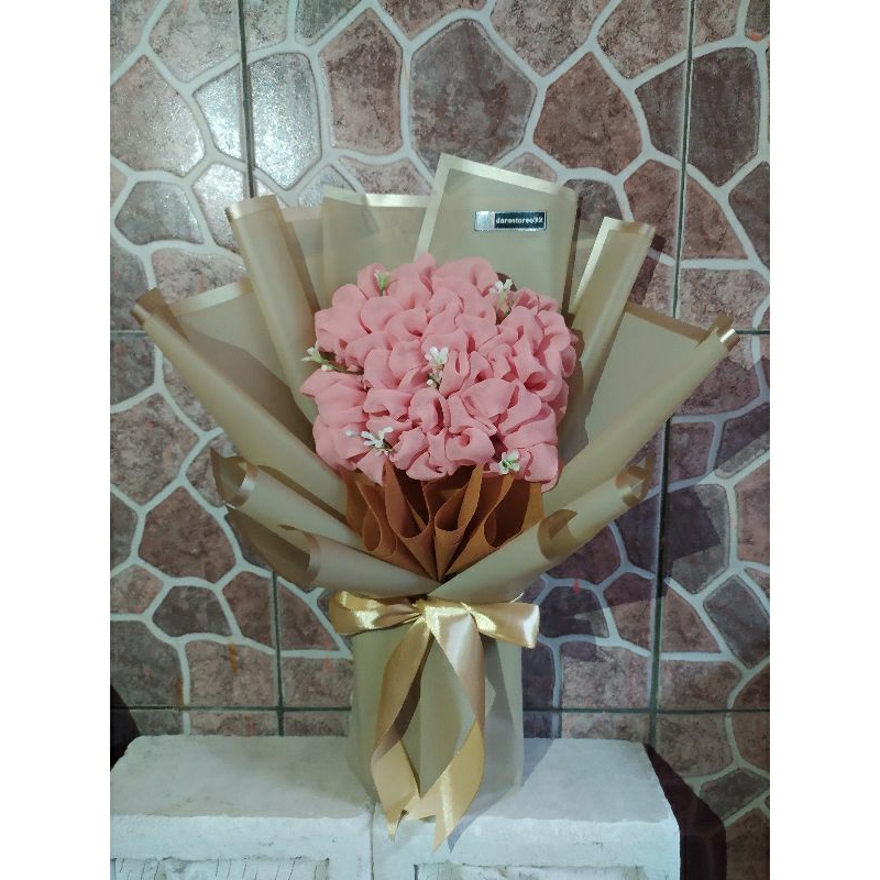 Jual Buket hijab Bucket kerudung bouquet bunga hadiah ulang tahun ...