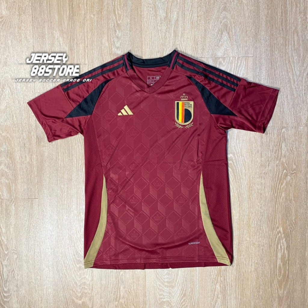 Jual Jersey Baju Sepak Bola BELGIA Home Euro 2024 Grade Ori Import ...