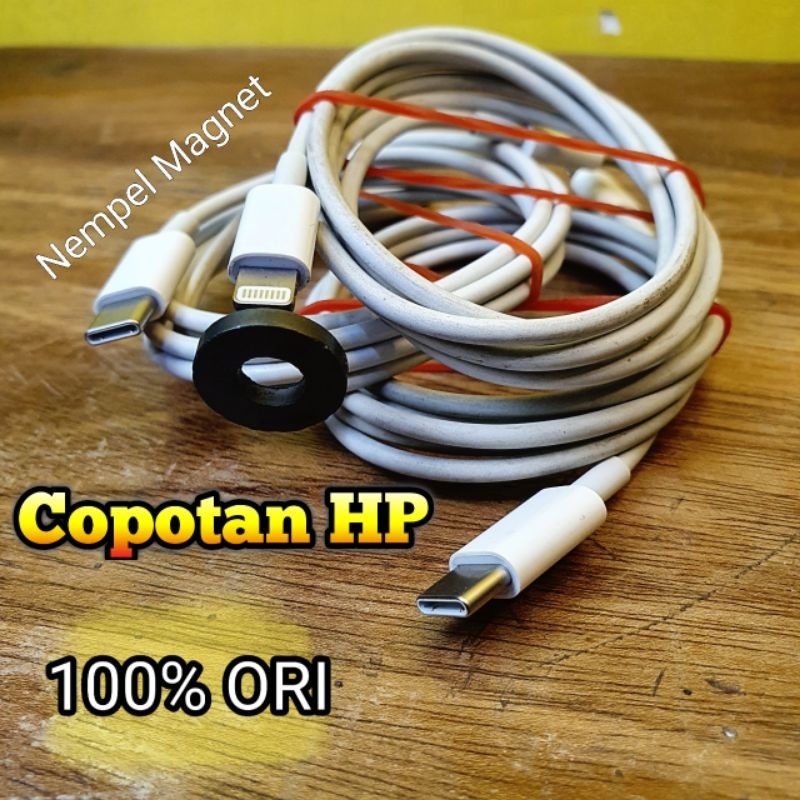 Jual Kabel Data Ip C To Lightning Fast Charging Original 100% Copotan ...