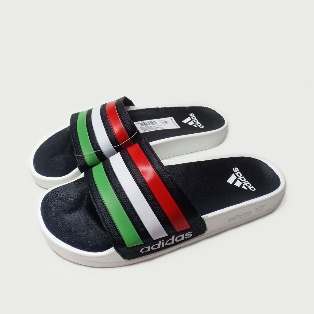Jual Sandal Casual Slide Adidas pria wanita tipe selop Putih Insol ...