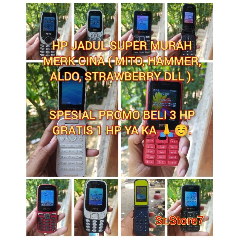 Jual HP SUPER MURAH MERK CINA ( MITO, HAMMER, ALDO, STRAWBERRY DLL . BELI 3 HP GRATIS 1 HP ...