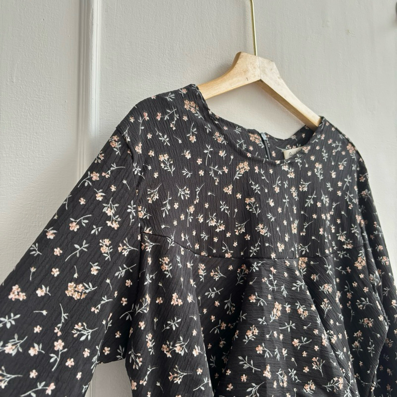 Jual Himari Dress korean vintage- Dress Korea- Dress crinkle - Dress ...