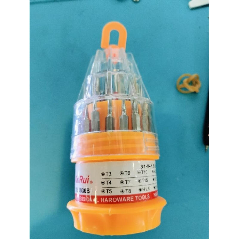 Jual Obeng Set Lengkap Serbaguna service jam tangan dan hp | Shopee ...