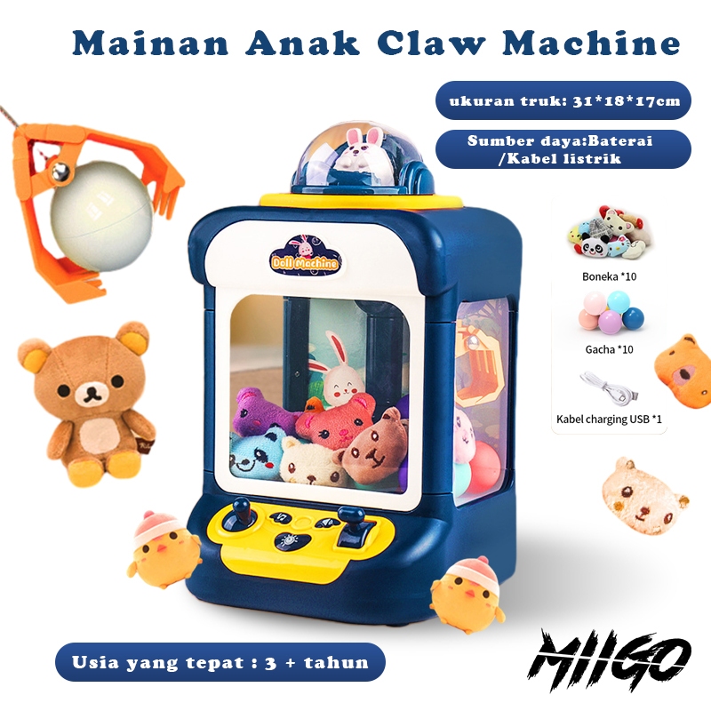 Jual MIIGO-Mainan Anak Claw Machine / Mesin Tangkap Boneka / Mesin ...