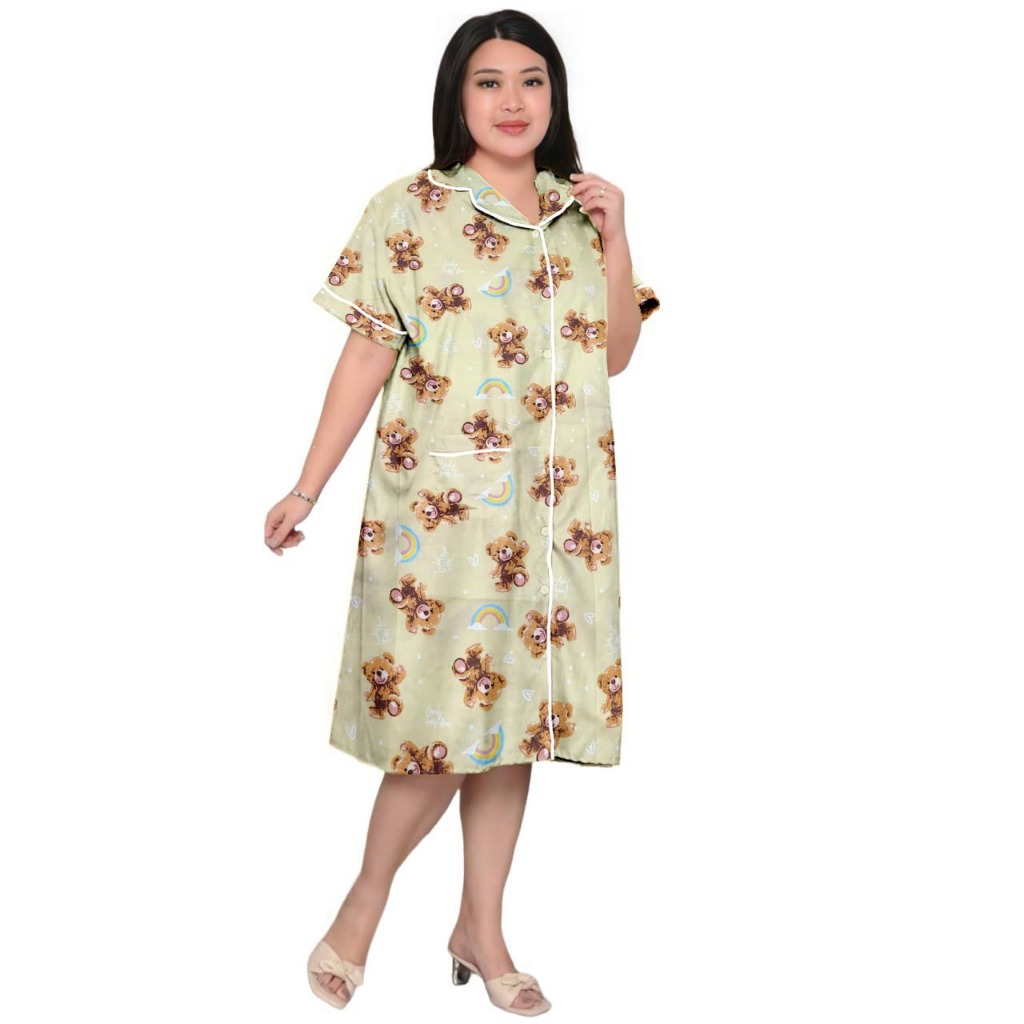Jual daster jumbo ld 120cm/piyama daster wanita jumbo/dress jumbo ...