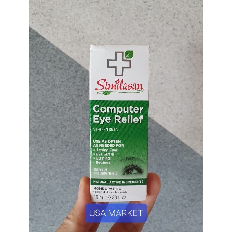 Jual Similasan Computer Eye Relief sterile eye drops 10 ml obat tetes ...
