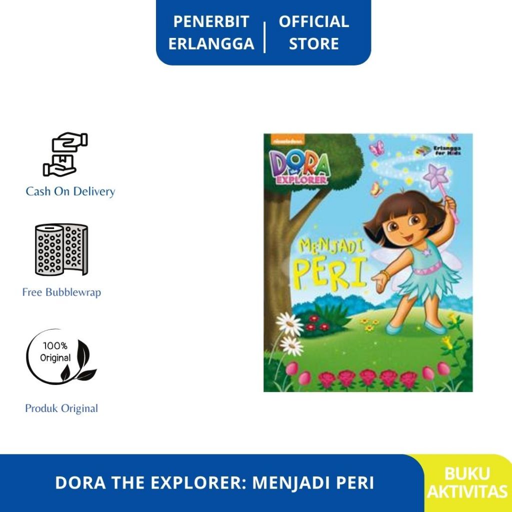 Jual [Erlangga Official] Buku Aktivitas Anak: Dora The Explorer ...