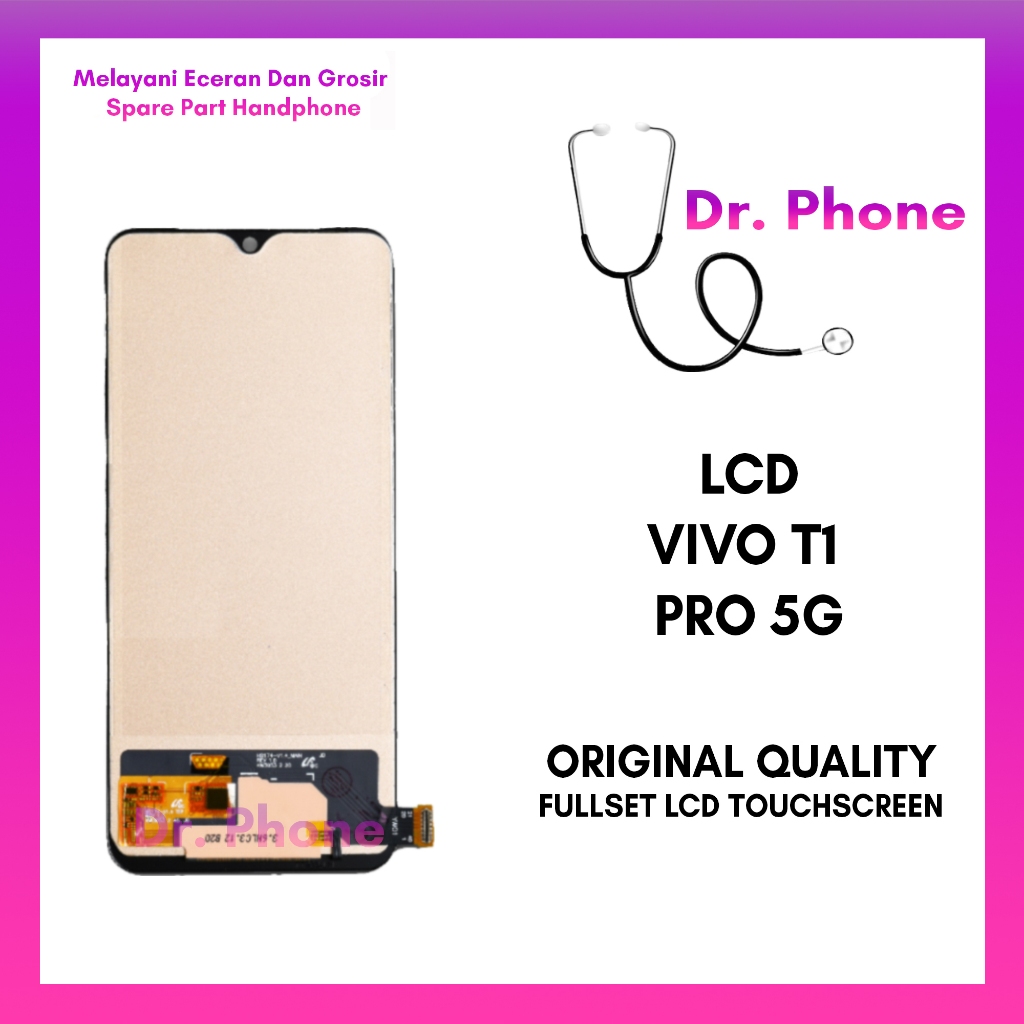 Jual Best Seller !!! LCD Vivo T1 Pro 5G Fullset Touchscreen - Original ...