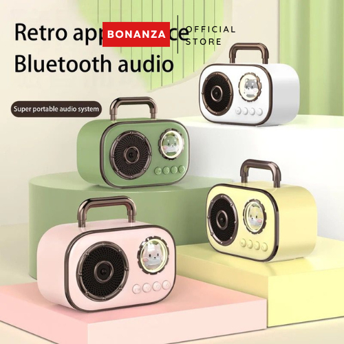 Jual Mini Speaker 2 Mic Karaoke Bluetooth Model Beruang Unik | Shopee ...