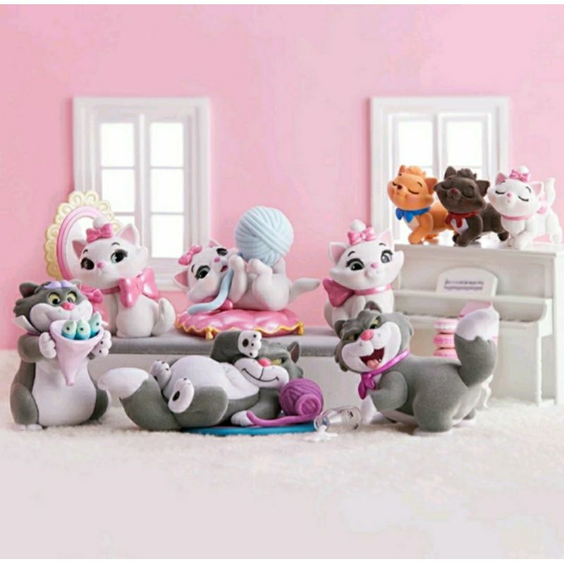 Jual Miniso Figurine Disney Fluffy Cat Lucifer / Marie ( masih ...