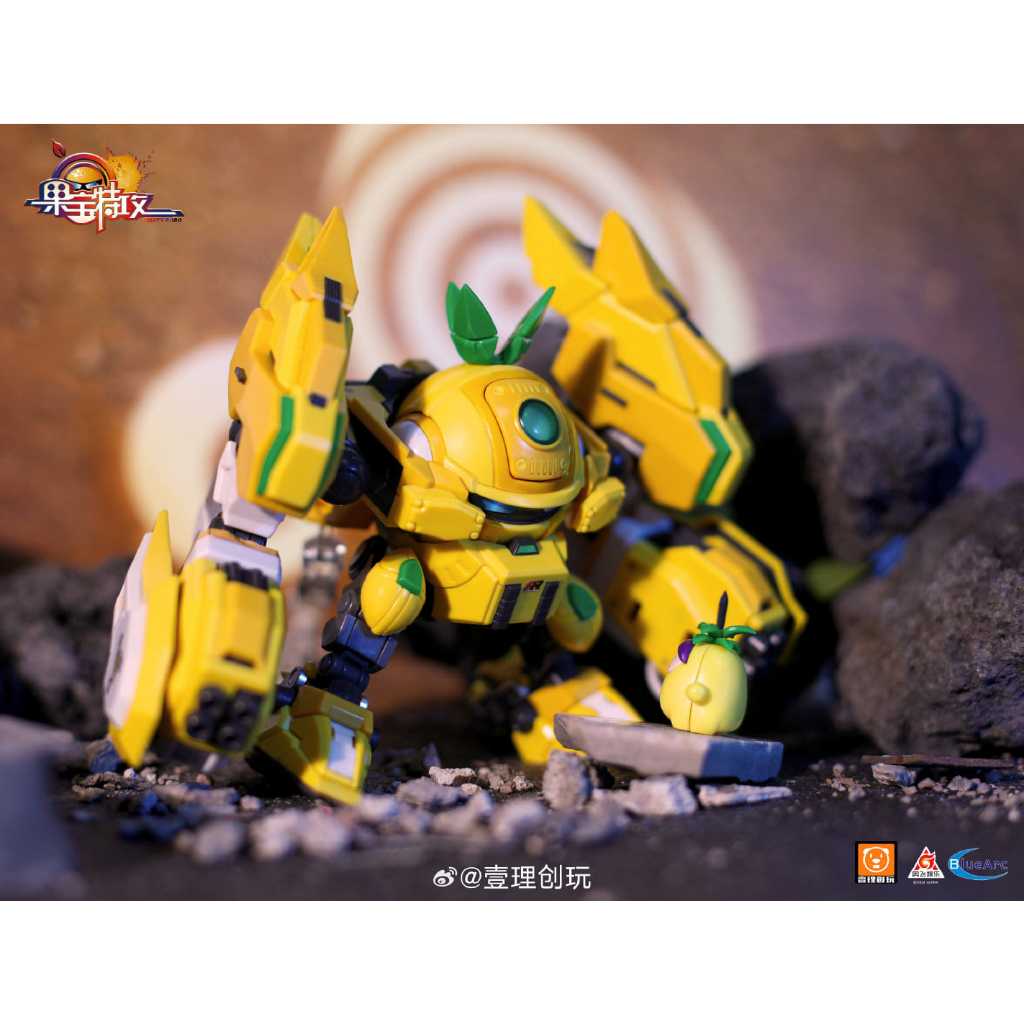 Jual Model kit FR-01 Yilichuangwan Fruity Robo Pineapple Slasher Plamo ...