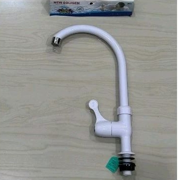 Jual B1 kran angsa wastafel pvc new soligen keran air bcp sink plastik ...