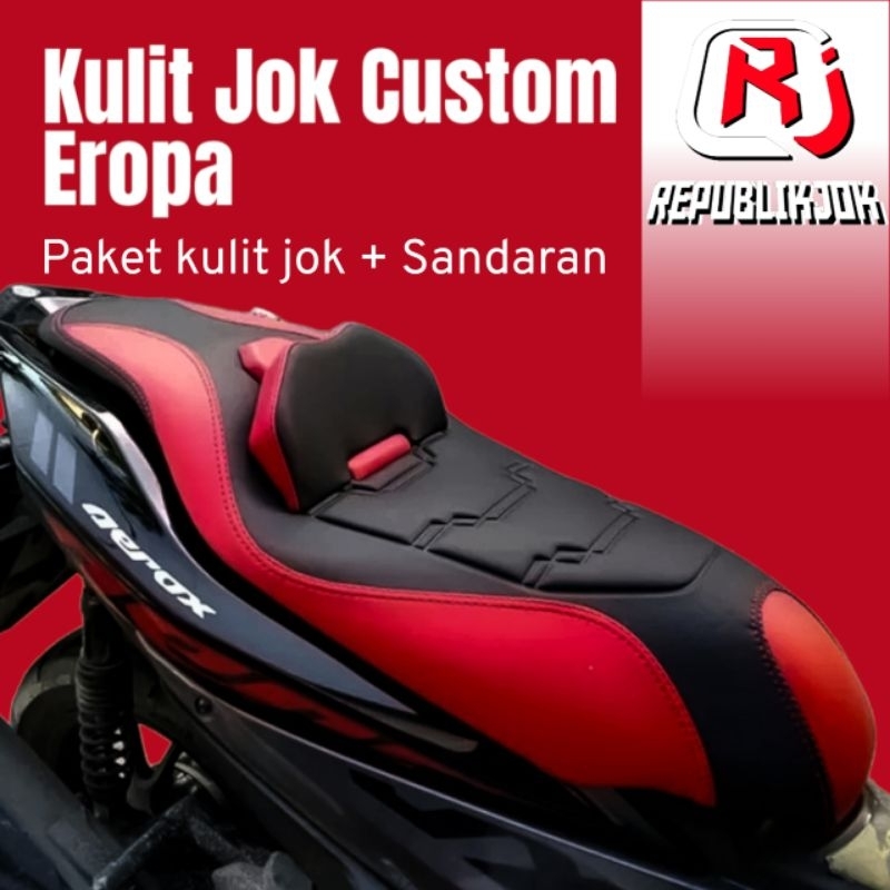 Jual Kulit Jok Nmax, Aerox, Pcx, Vario Custom Eropa Variasi Sandaran ...