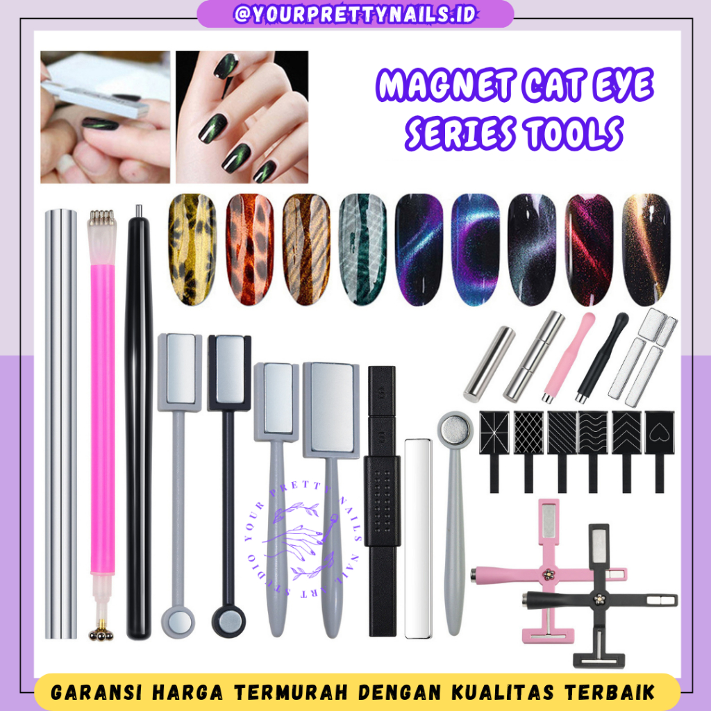Jual MAGNET CAT EYE / ALAT AKSESORIS MANICURE NAIL ART / PULPEN STICK ...