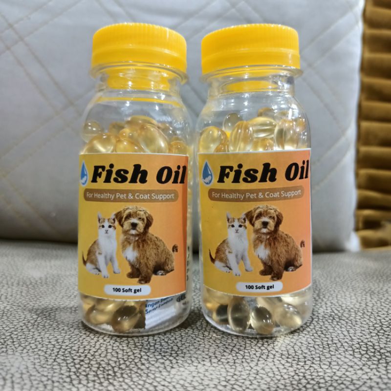 Jual Vitamin Minyak Ikan Fish Liver Oil Untuk Hewan Peliharaan Kucing ...