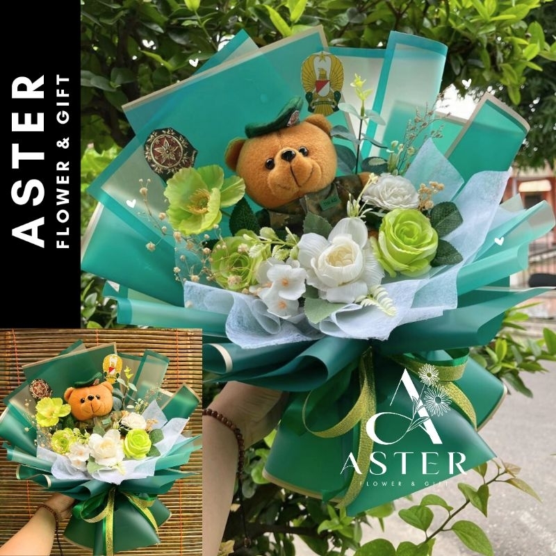 Jual Buket Tentara / Buket TNI AD / Buket Kenaikan Pangkat / Buket ...