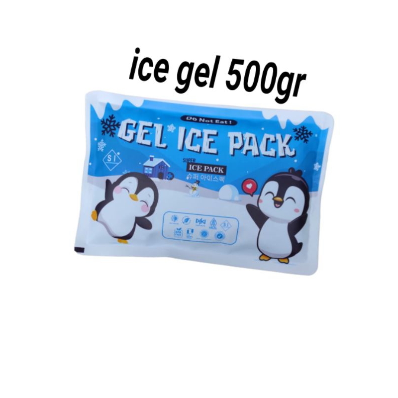 Jual Ice Gel Jumbo 500g besar Ice Pack - Blue Ice Gel Pack Thermafreeze ...