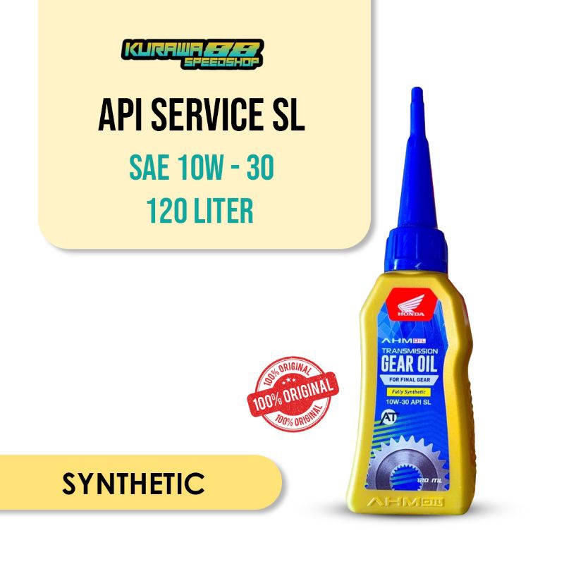 Jual Oli Gardan HONDA AHM SPX TRANSMISSION GEAR FULLY SYNTHETIC 120ML ...