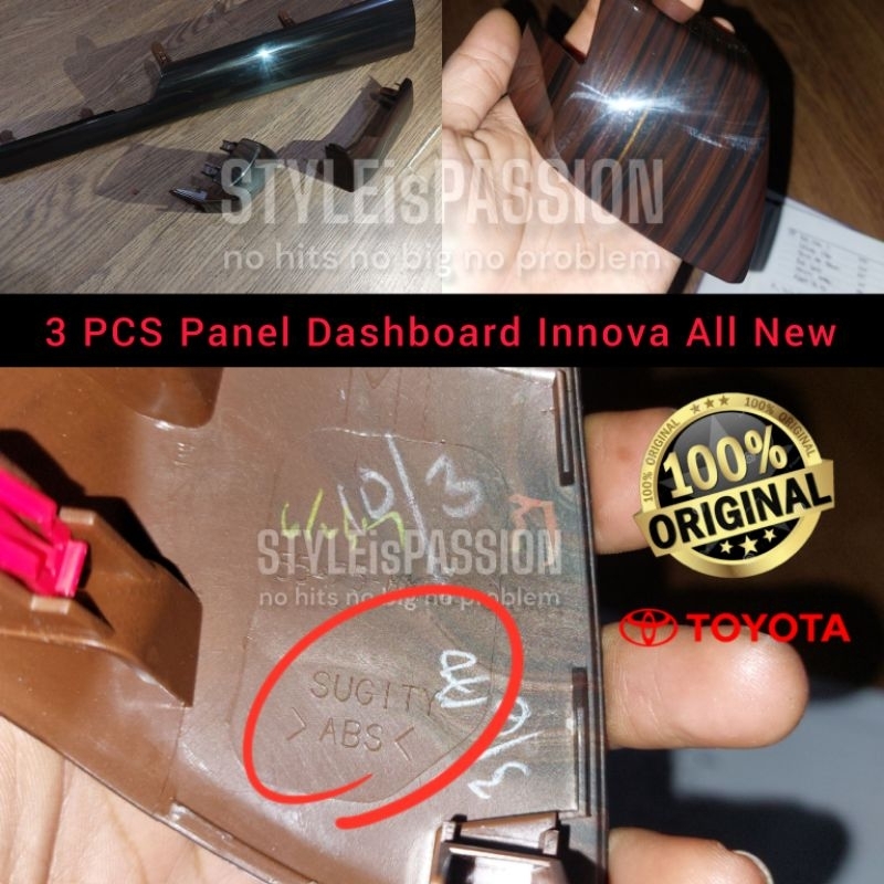 Jual Toyota Sugity Panel Dashboard All New Innova Reborn Original ...