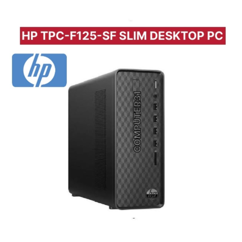 Jual CPU HP DESKTOP SLIM F125 SF i3-8100/ GEN8 RAM 16GB SSD 512GB MULUS ...