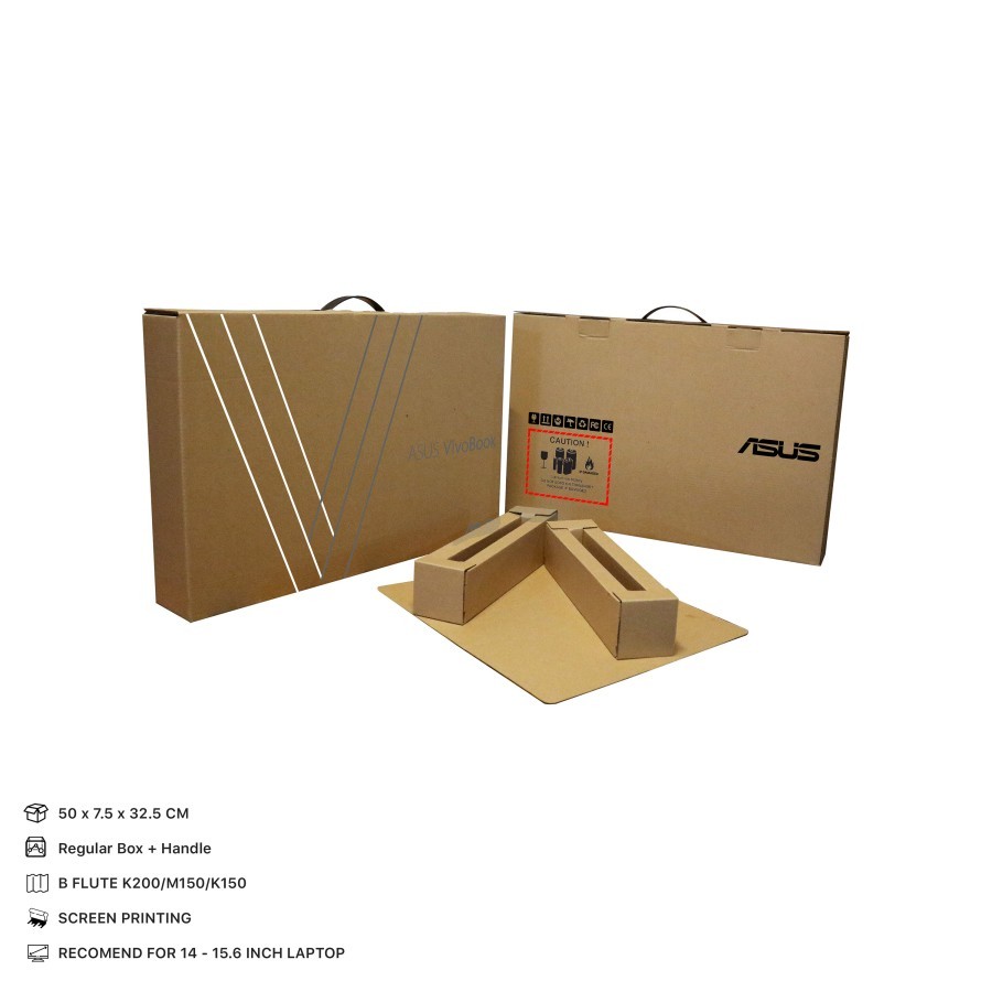 Jual BOX LAPTOP HANDLE BERBAGAI MACAM | 50 x 7.5 x 32.5 CM | Dus Laptop ...