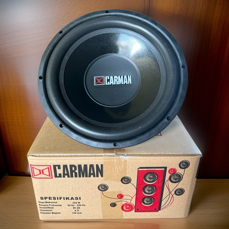 Jual Subwoofer carman Dobel coil CM 1278 12 inch Double coil | Shopee Indonesia