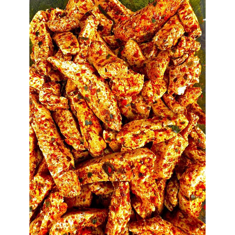 Jual BASRENG PEDAS DAUN JERUK 1KG / BASRENG SNACK LADA BANDUNG | Shopee ...