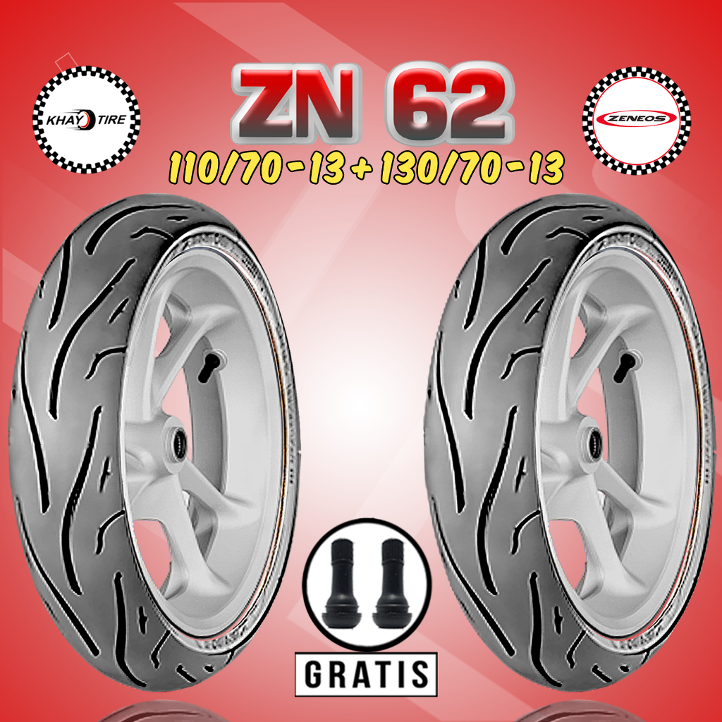 Jual Paket Ban Motor YAMAHA NMAX ZENEOS ZN62 110/70-13 + 130/70-13 ...