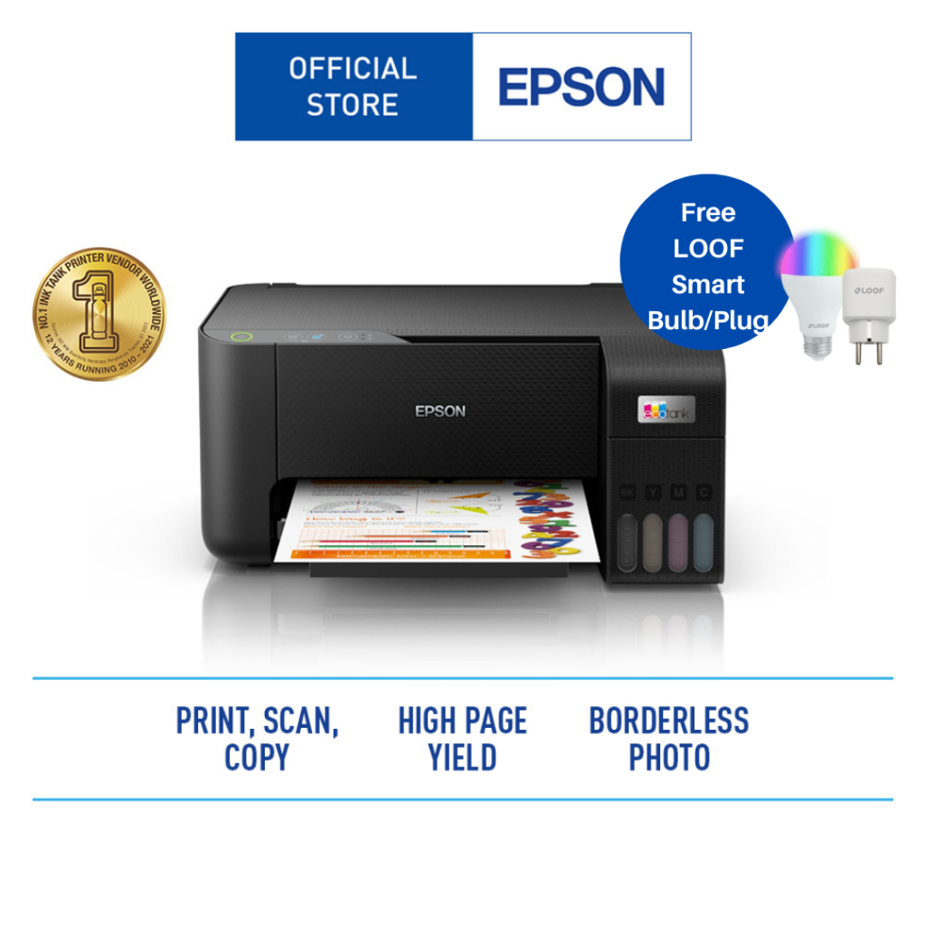 Jual Epson Printer Ecotank L3210 All in One - Print, Scan, Copy (Pengganti L3110) | Shopee Indonesia