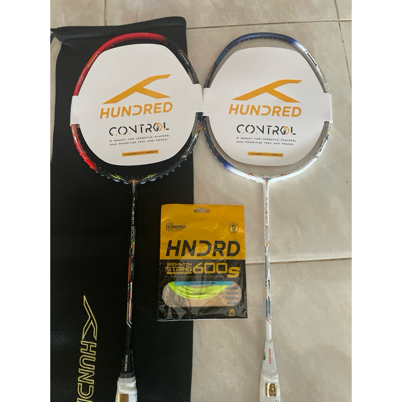 Jual Raket Badminton Hundred T Fusion 500 Control Original | Shopee ...