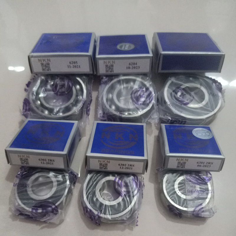 Jual BEARING RASIO GARDAN N MAX 155 LEXI 125 AEROX 155 PERSET 6PCS ...
