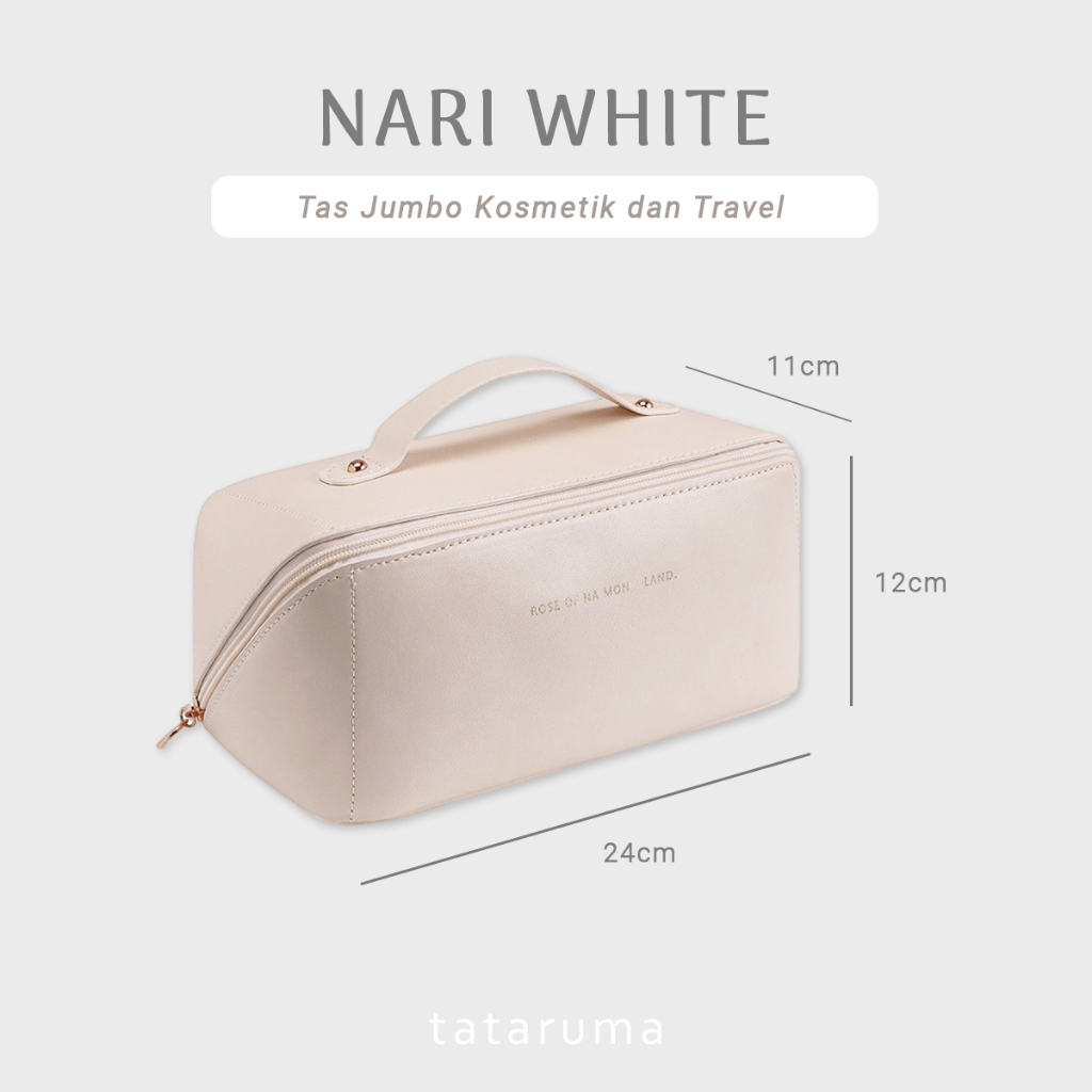 Jual TATARUMA Nari - Tas Make Up Travel Jumbo Toiletries Skincare ...