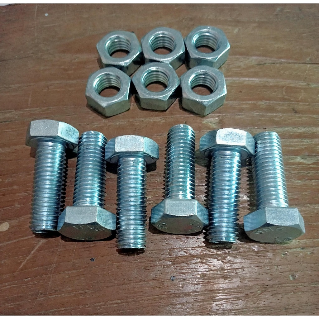 Jual Baut Mur M14 x 40 Putih | Shopee Indonesia