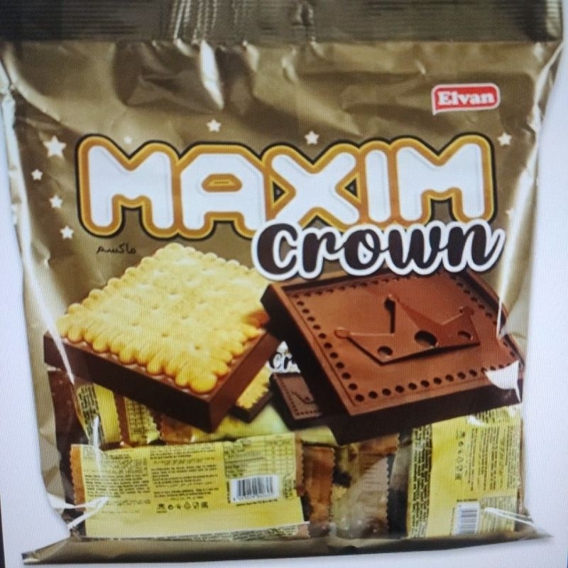 Jual Maxim crown Biskuit chocolate 275gr #INTER# | Shopee Indonesia