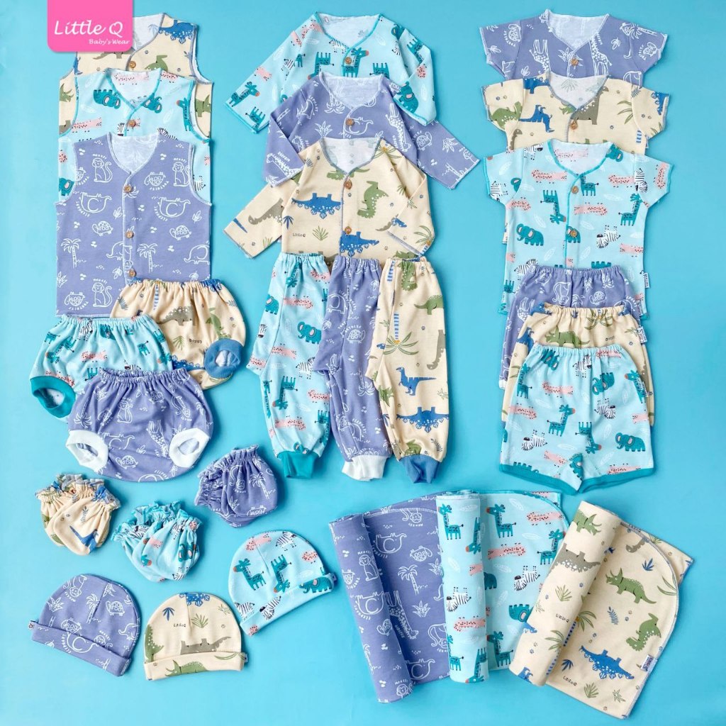 Jual Little Q - Paket Baju Bayi Baru Lahir Paket Baju Newborn Baju Bayi ...