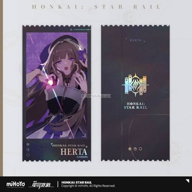 Jual [Honkai: Star Rail / HSR] Departure Countdown Commemorative Ticket ...