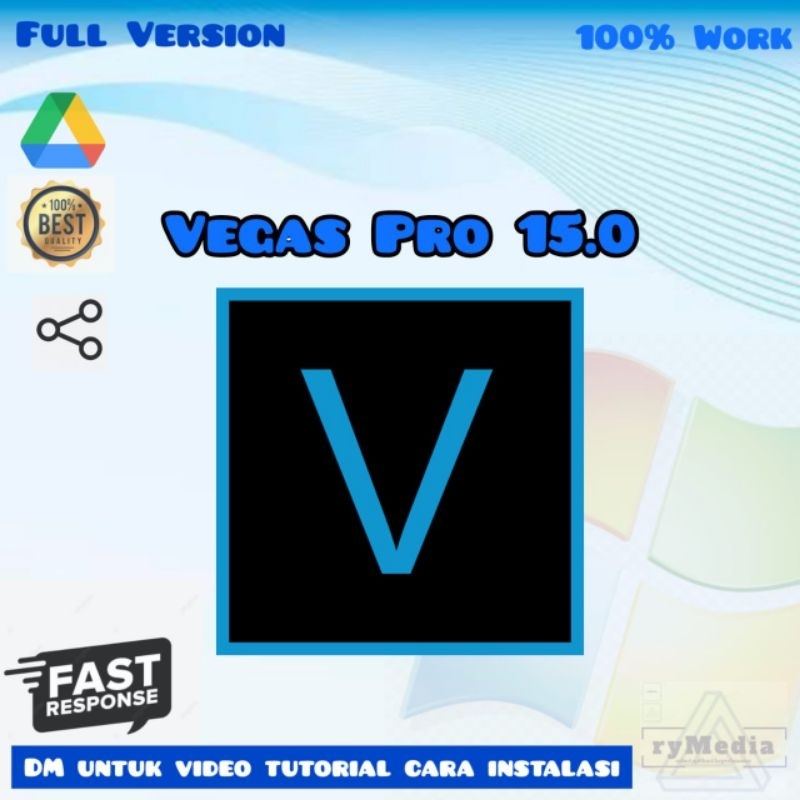 Jual WIN - apk editing musik audio Vegas pro 15 | Shopee Indonesia