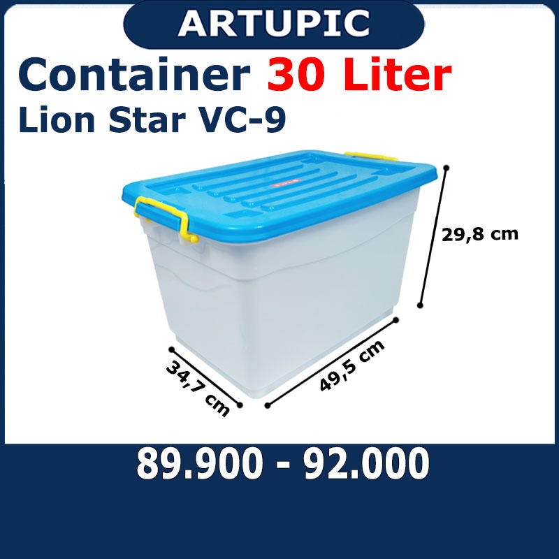 Jual Container 30 Ltr LION STAR VC-9 Wagon 30ltr Kontainer Storage ...